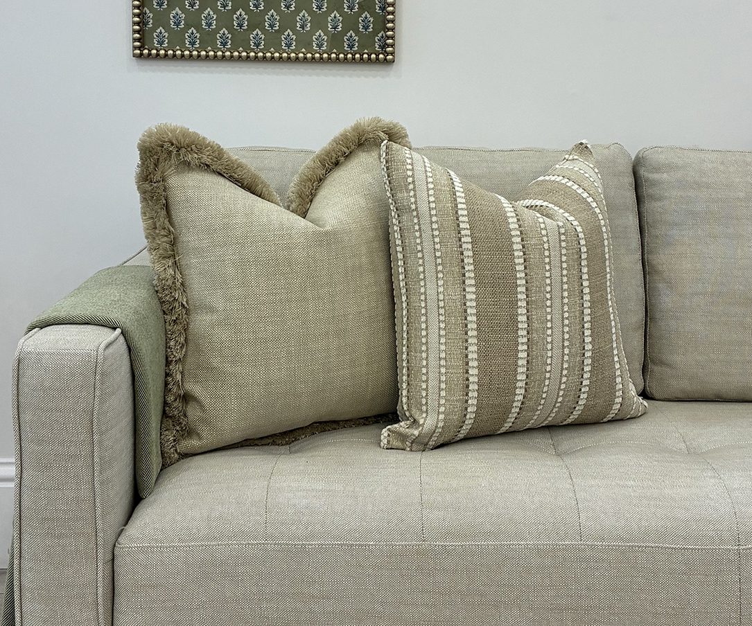 Cushion - Hamptons Stone 50x50cm - Nordic Style London